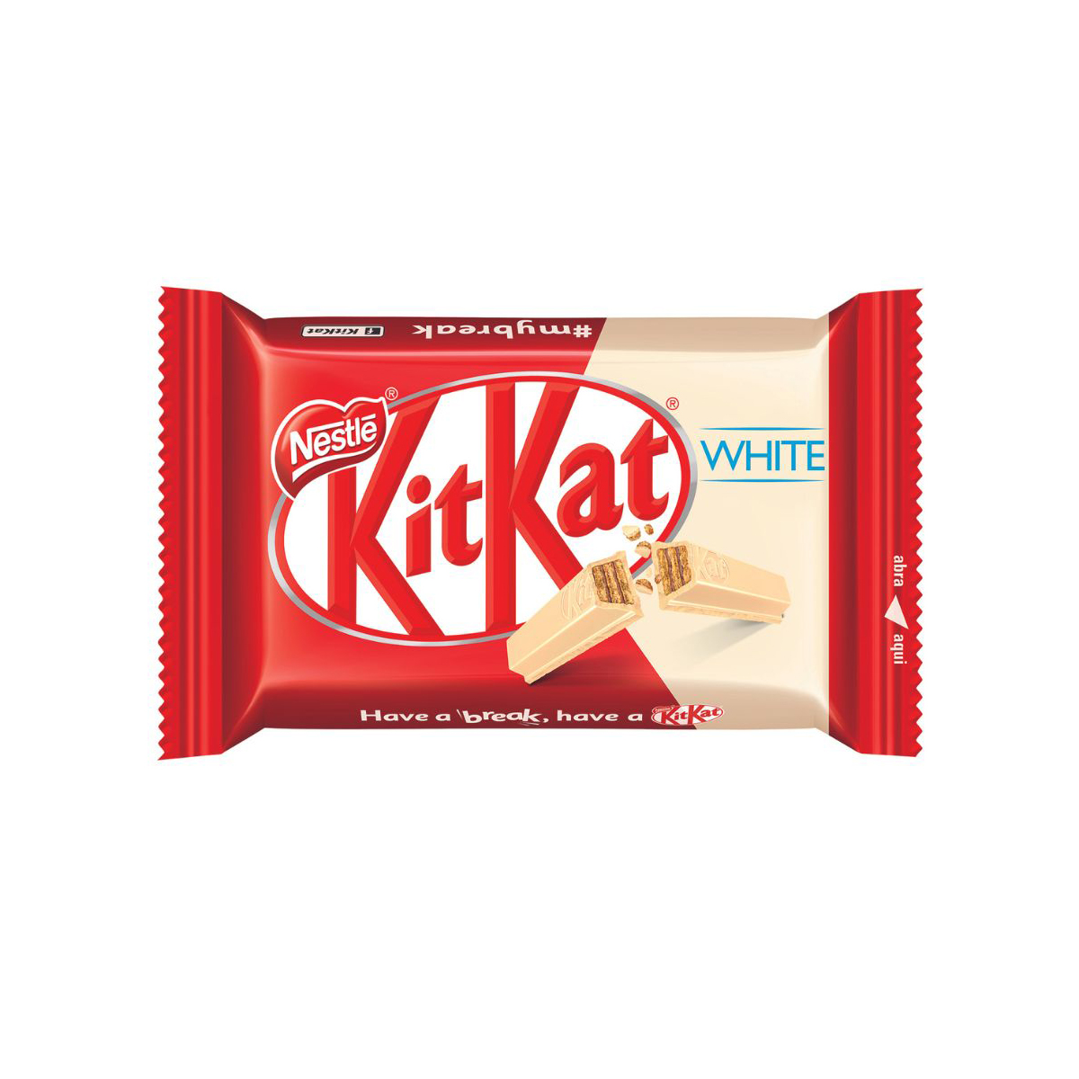 Galleta Kit Kat Cubierta con Chocolate Blanco 41,5g - 921602