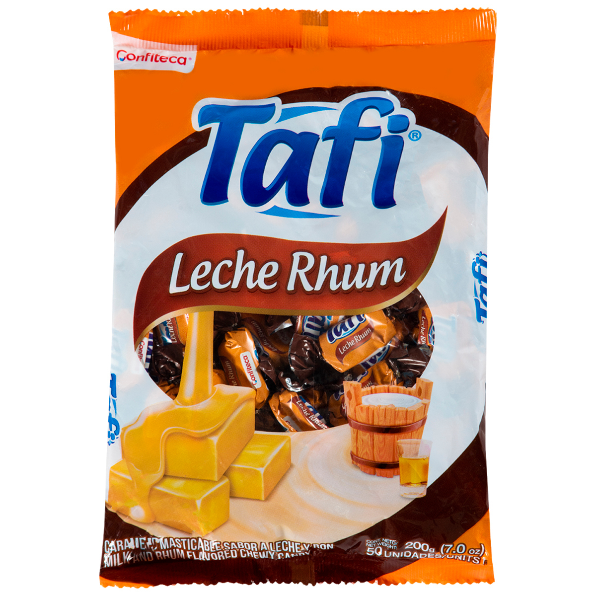 Funda 50 und Caramelo Tafi Leche 200g - 921697