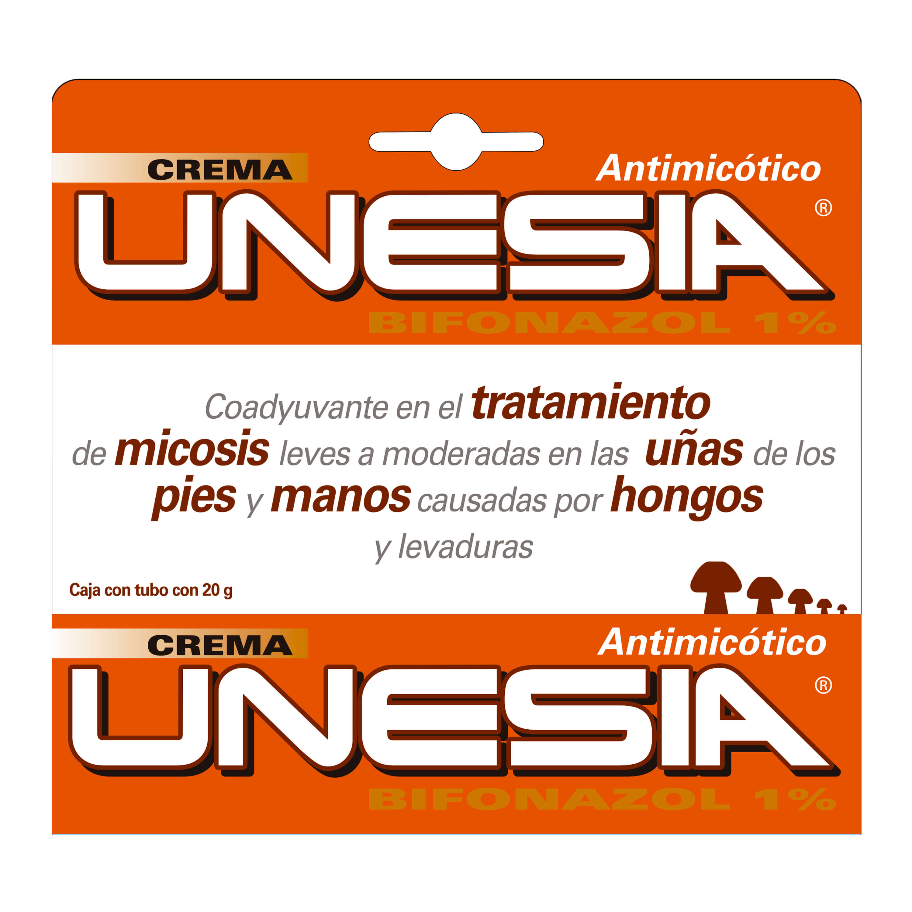 Crema Unesia Antimicótico 20g - 921786
