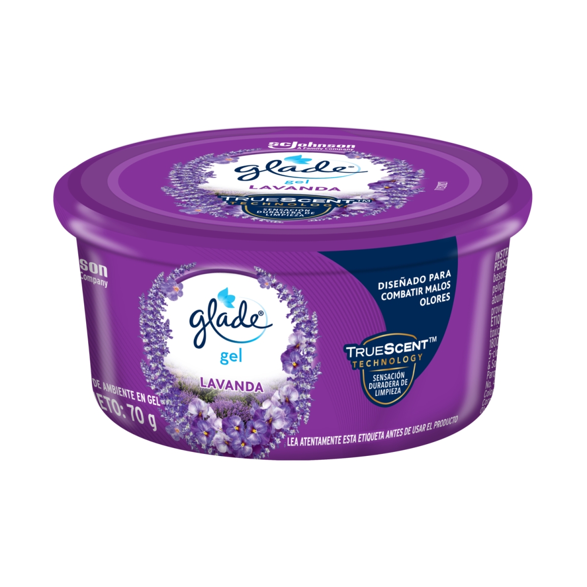 Aromatizante en Gel Glade Lavanda 70g - 922455