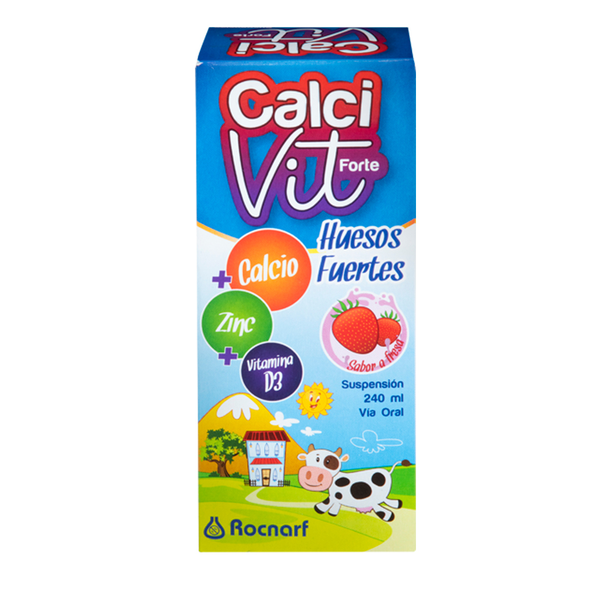 Jarabe Calcivit Forte Rocnarf 240ml - 922748