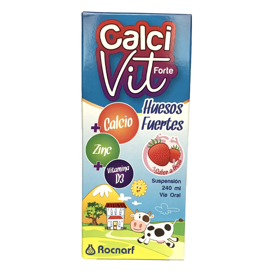 Jarabe Calcivit Forte Rocnarf 240ml - 922748