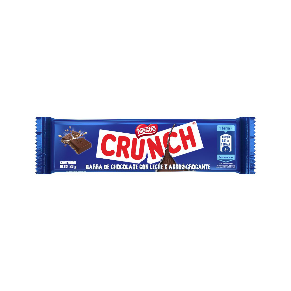 Barra de Chocolate Crunch 20g - 923163