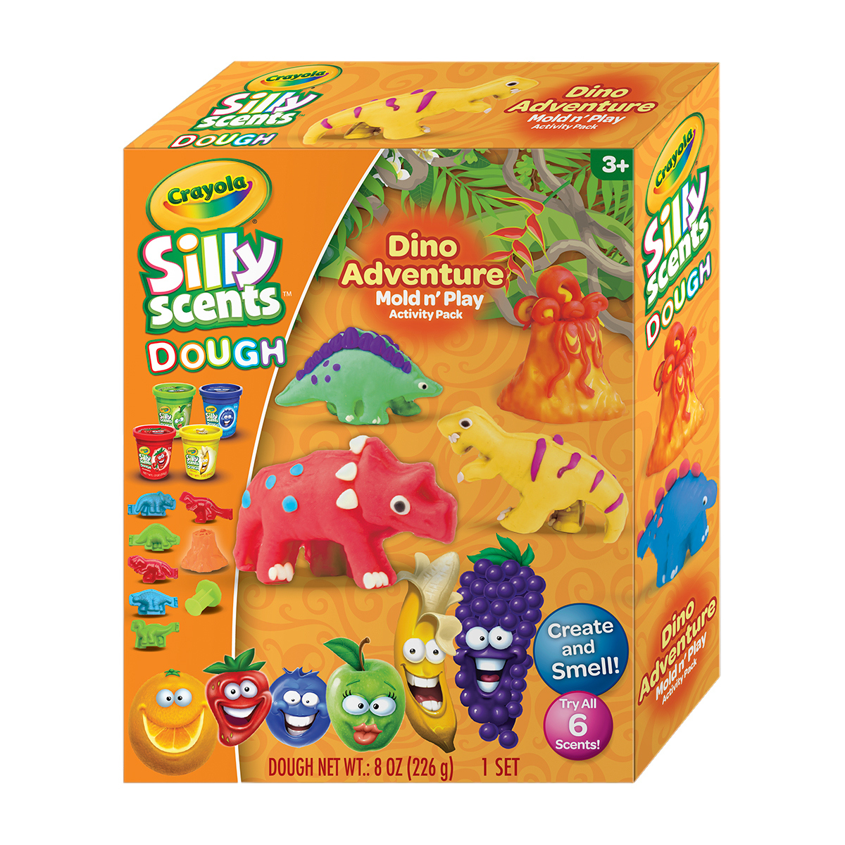 Set de Plastilina Crayola Silly Scent Dinosaurio - 924076