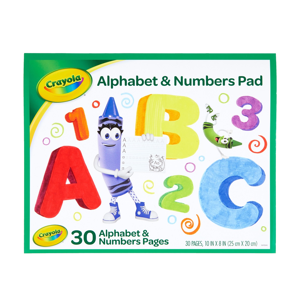 Set para Colorear Alfabeto y Números Crayola - 924605