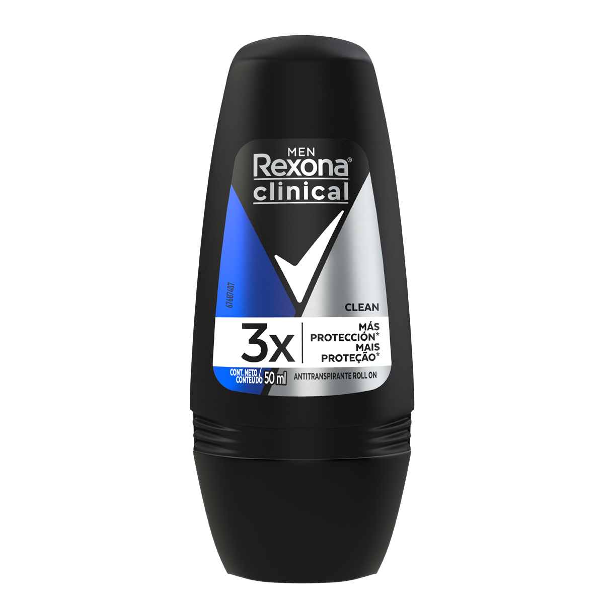 Desodorante en Roll-On Rexona Clinical Expert Clean 50ml - 924833