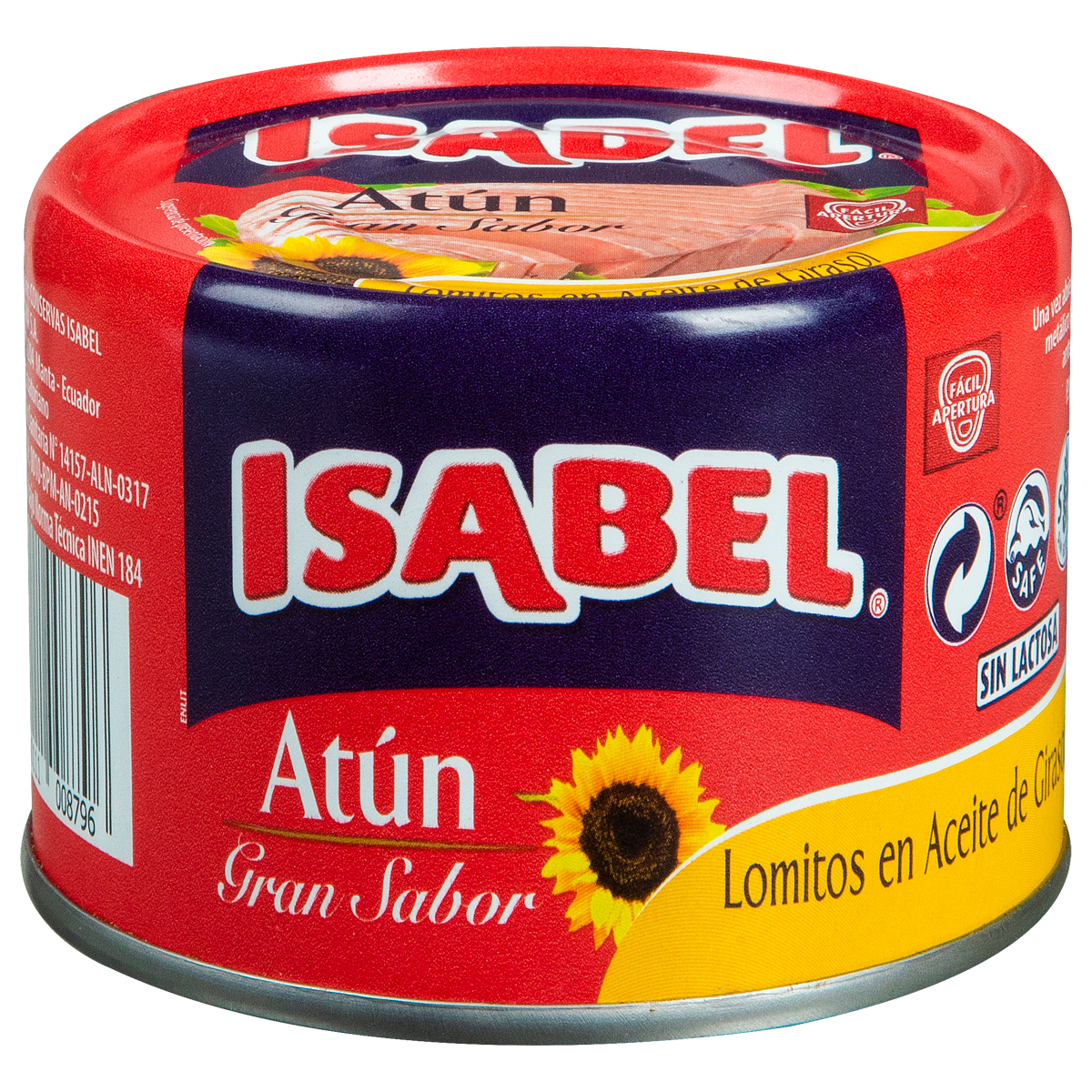 Atún Isabel en Aceite de Girasol Abre Fácil 120g - 926745