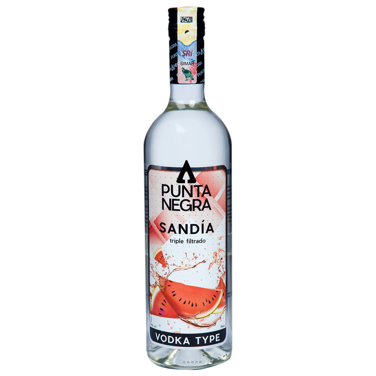 Licor Vodka Punta Negra Sabor a Sandia 750cc - 926813