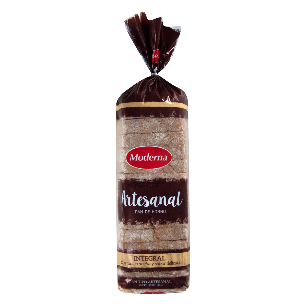 Pan Molde Moderna Artesanal Integral 500g - 927469