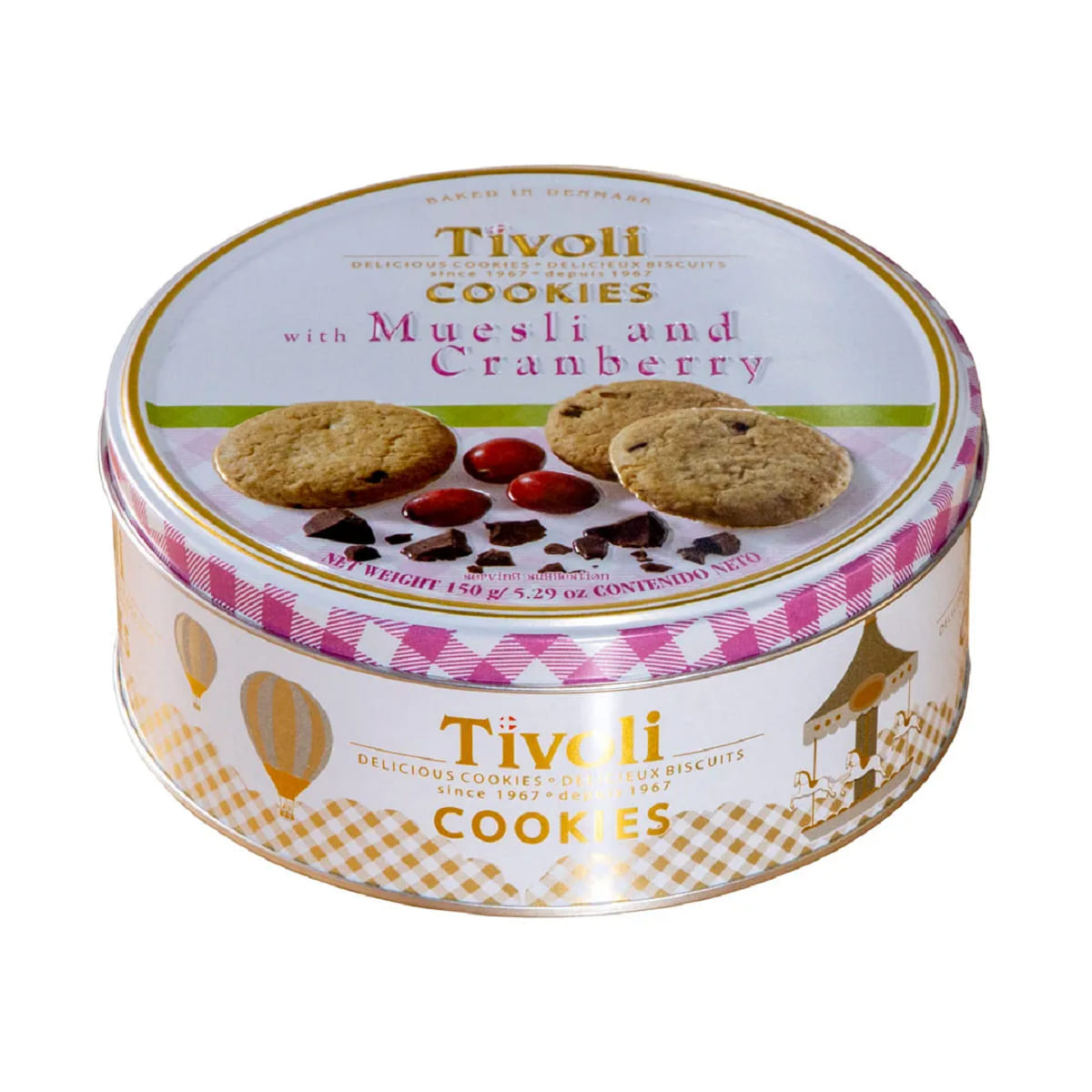 Galletas Jacobsens Tivoli Cranberry 150 g - 962572