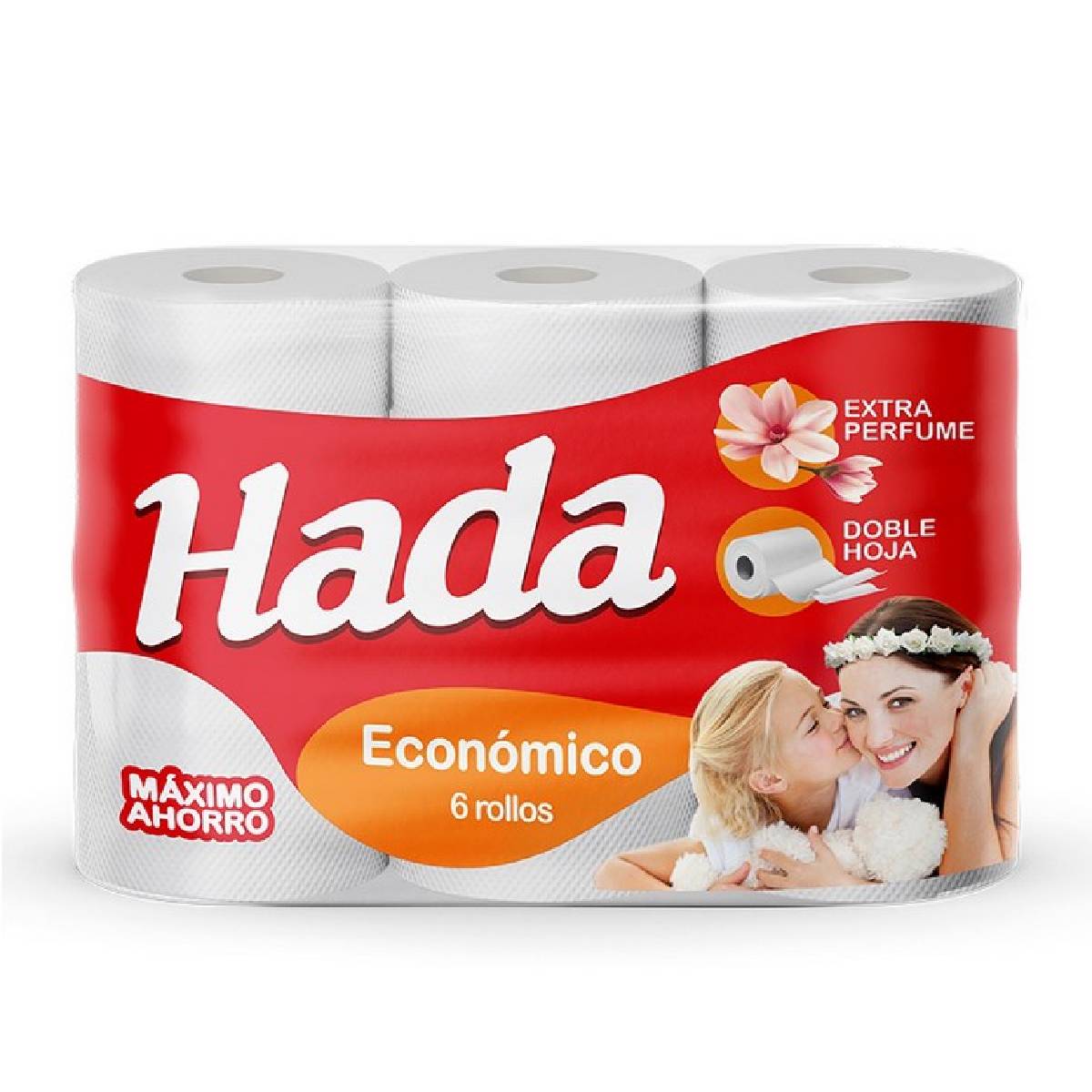 Pack 6 uds Papel Higiénico Hada Económico de 15m - 945735