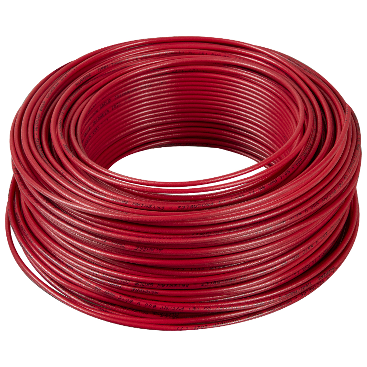Cable Sólido THHN/THWN Cablec Calibre 12AWG100M Rojo - 946057