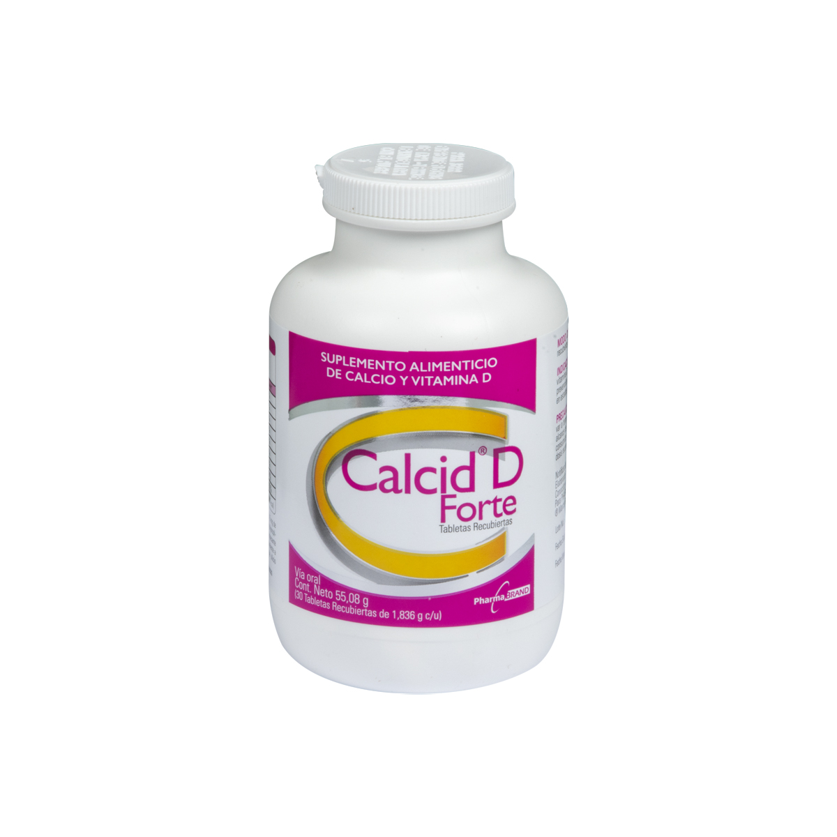 Tabletas Calcid D Forte - 30 Unidades - 947950