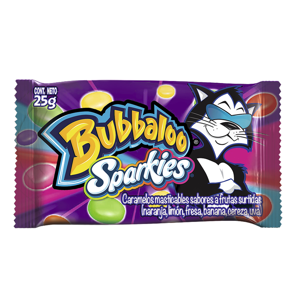 Caramelo Masticable Bubbaloo Sparkies 25 g - 951088