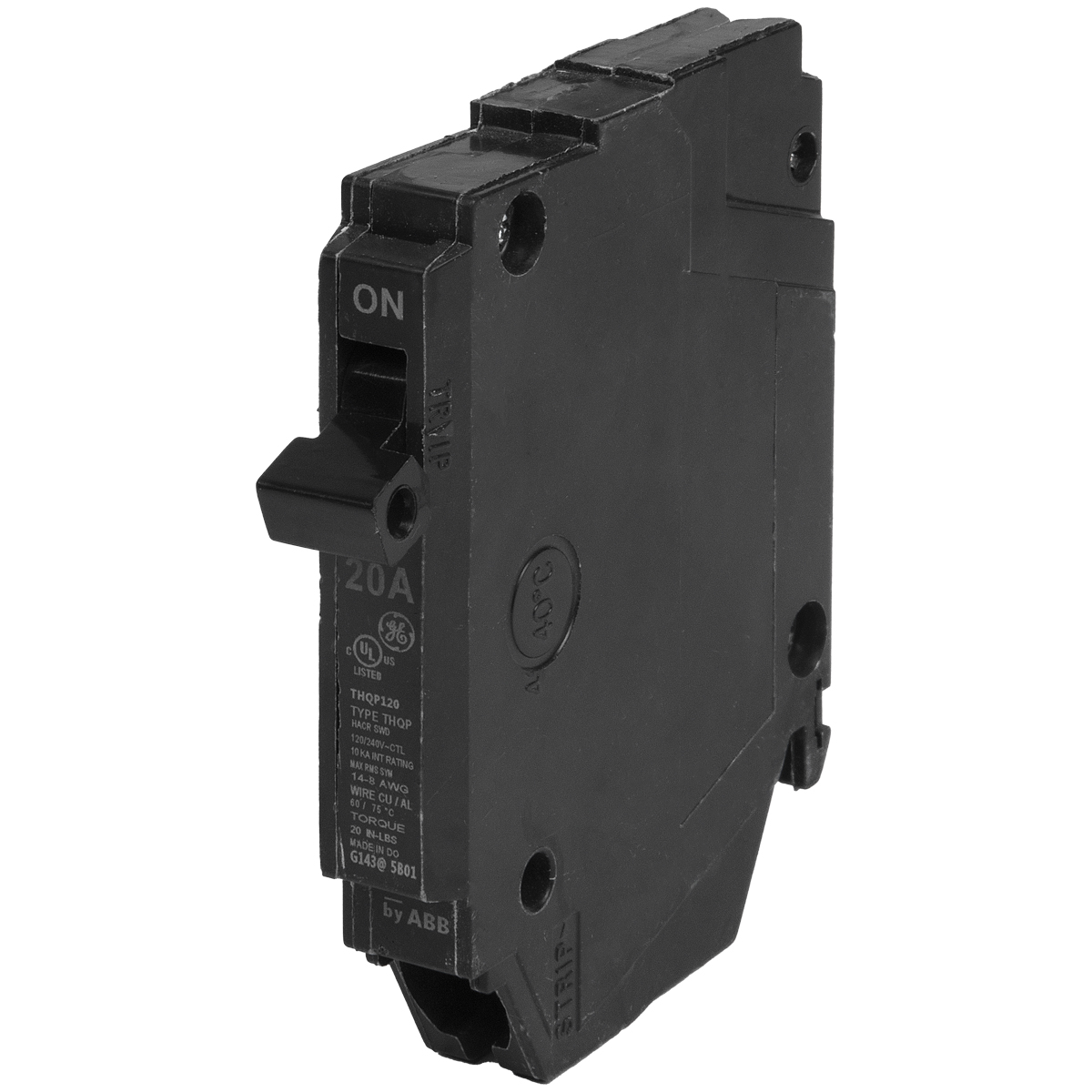 Breaker General Electric Enchufable THQP 1/2” 1P - 20 A - 953318