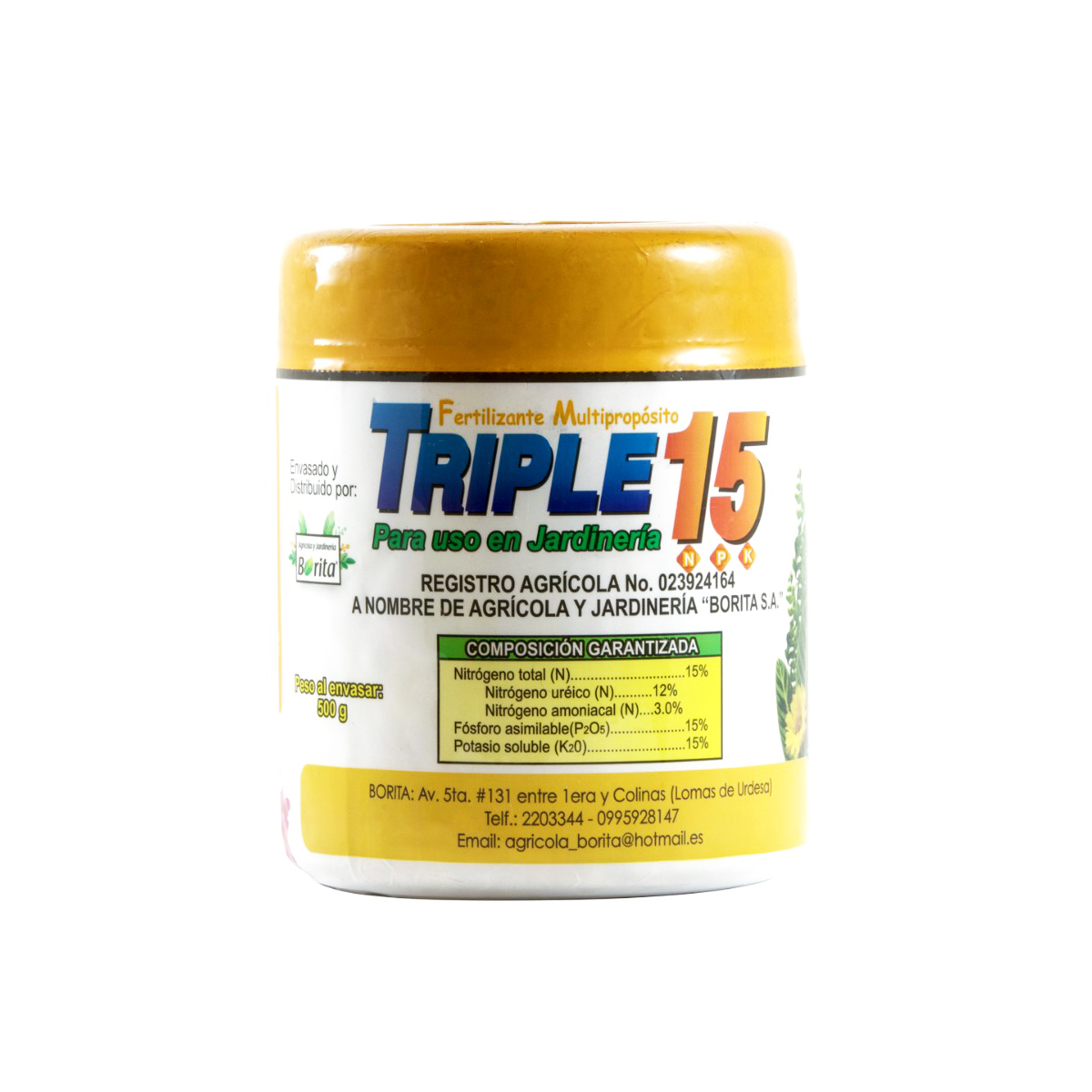 Fertilizante Multipropósito Triple 15 - 500g - 953803