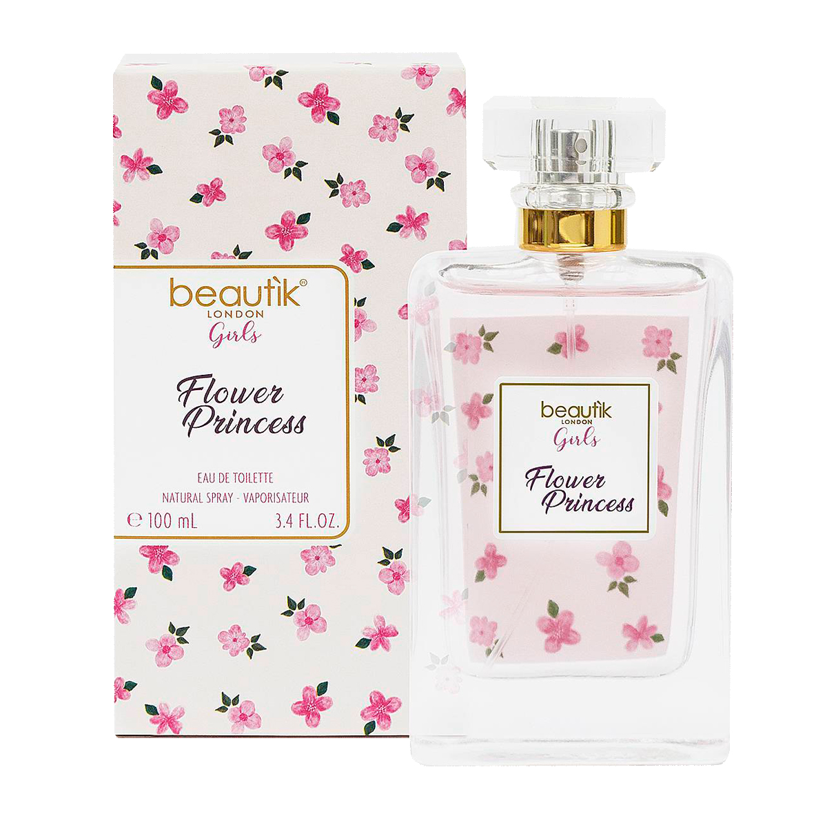 Eau de Toilette Flower Princess Beautìk for Girls 100ml - 956083