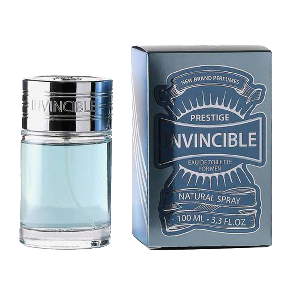 Eau de Toilette Invincible New Brand Prestige for Men 100ml - 957204