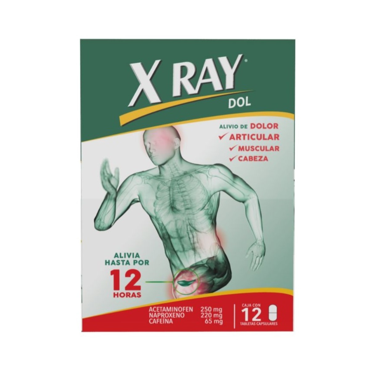 Cápsulas X Ray Dol - 12 Unidades - 957239