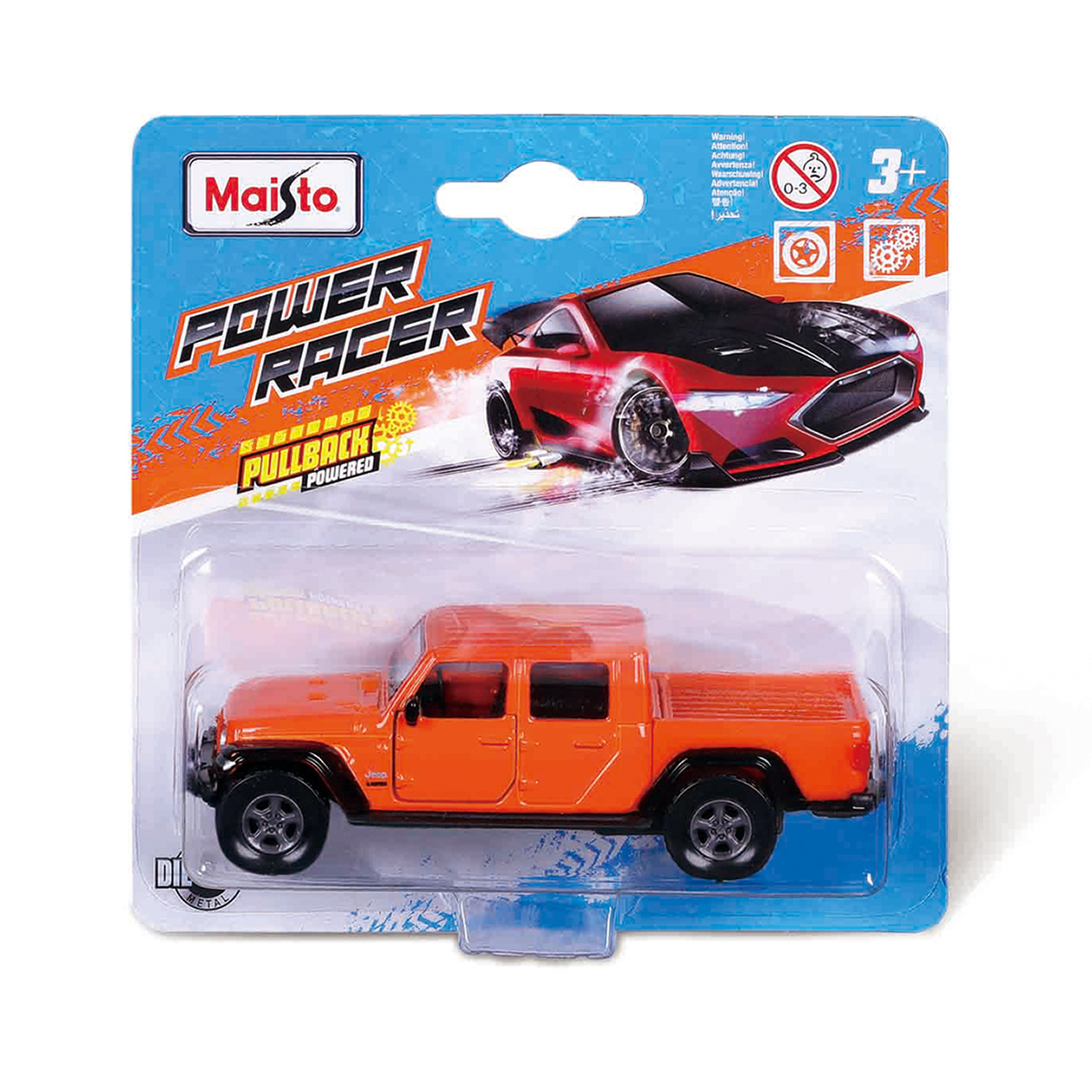 Vehículo Maisto PullBack Power Racer Fresh Metal Surtido - 957687