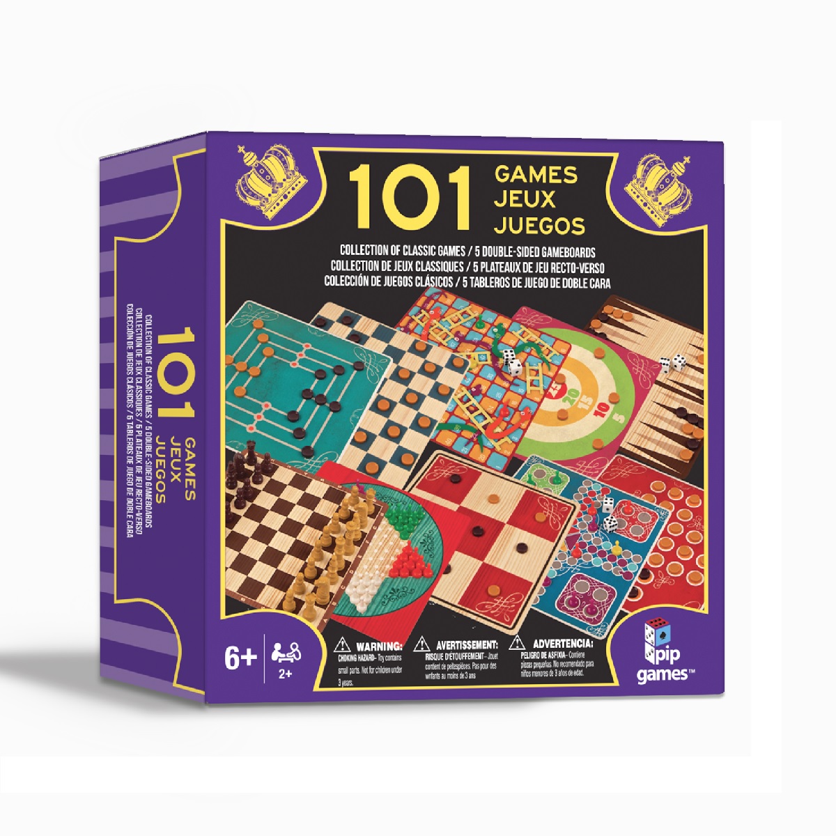 Set 101 Juegos de Mesa Clásicos Pip Games - 958803