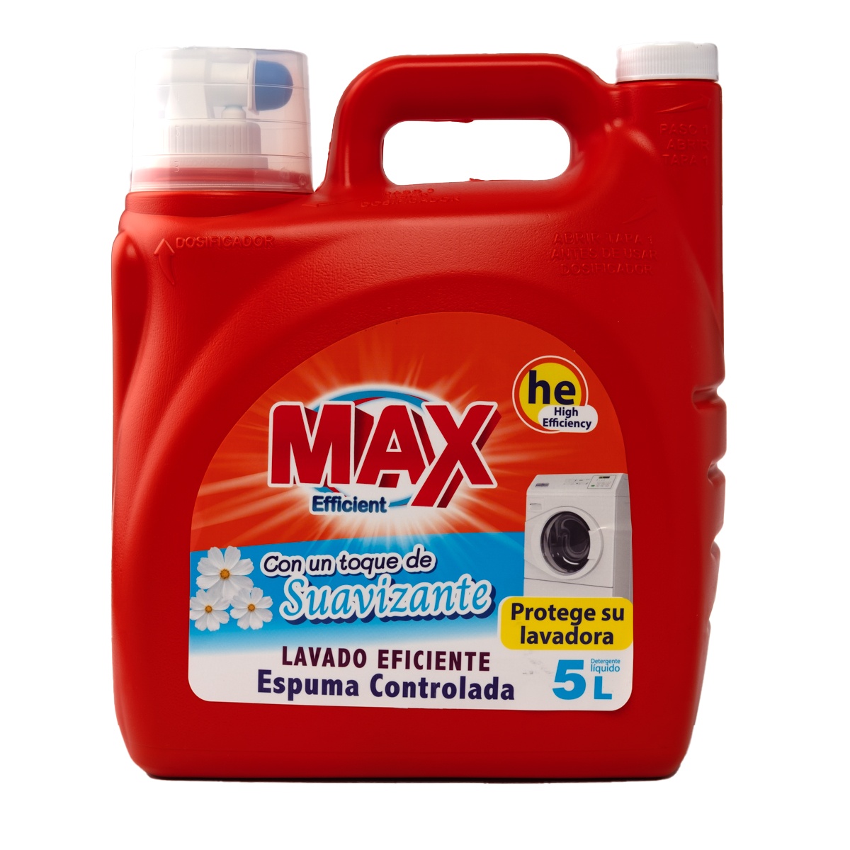 Detergente Líquido Max Efficient Suavizante 5 L - 959628