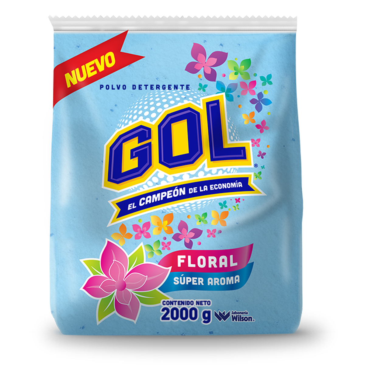 Detergente en Polvo Gol Floral 2 kg - 959804