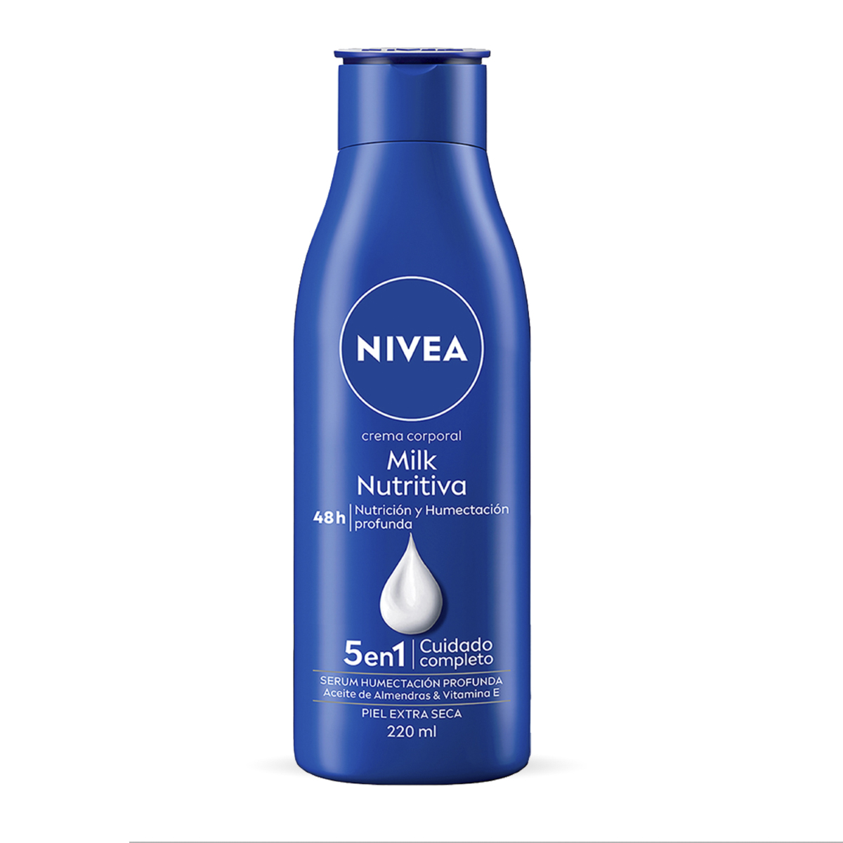 Crema Corporal Nivea Milk Nutritiva 220ml - 962344