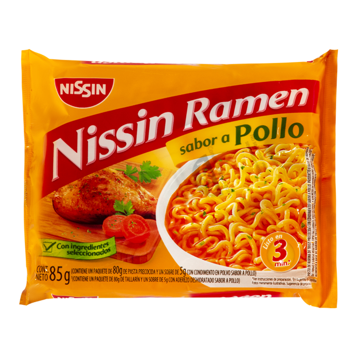 Fideo Instantáneo Nissin Ramen Pollo 85g - 965983