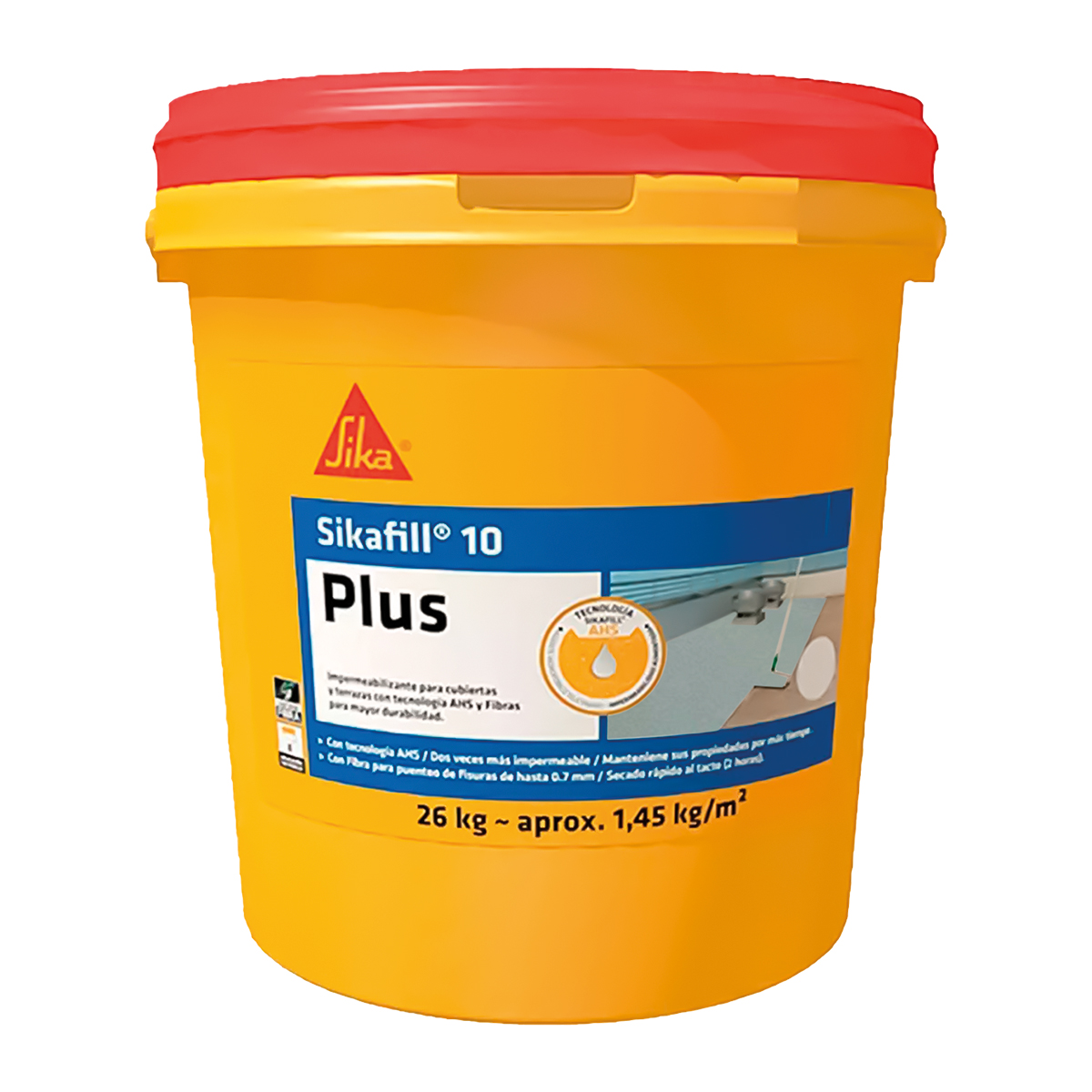 Recubrimiento Sika 10 Plus Gris 5 Galones - 966595