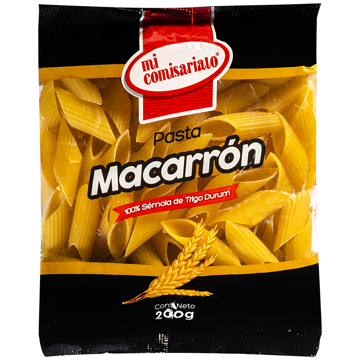 Pasta Macarrón Mi Comisariato 200g - 966825