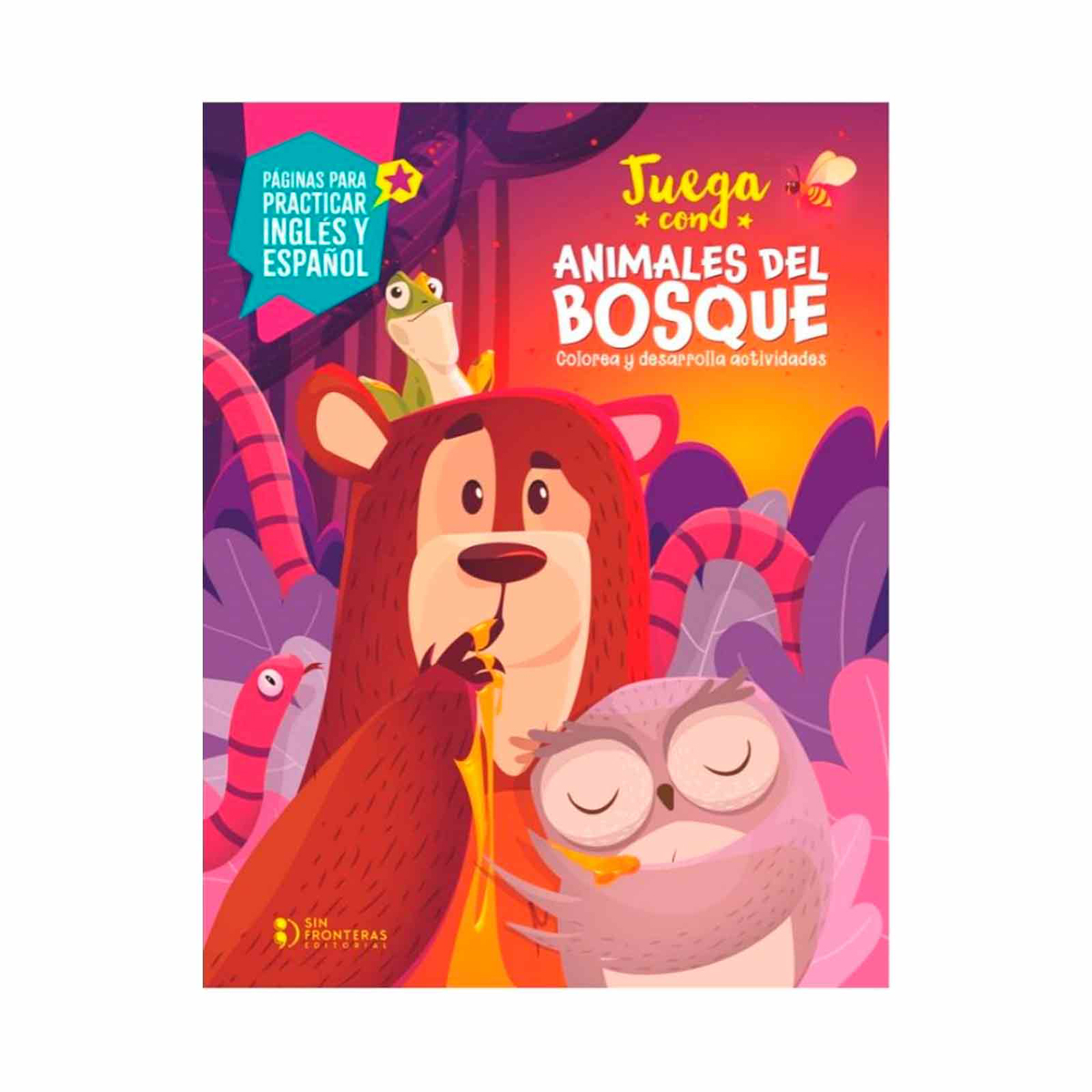 Libro Juega con Animales del Bosque - 967153