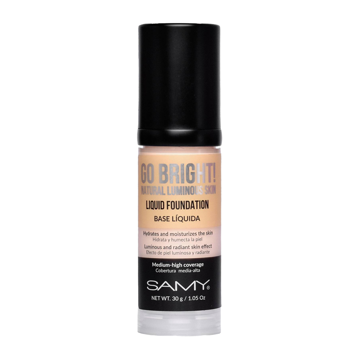 Base Líquida Samy Go Bright 30g - Varios Tonos - 967893