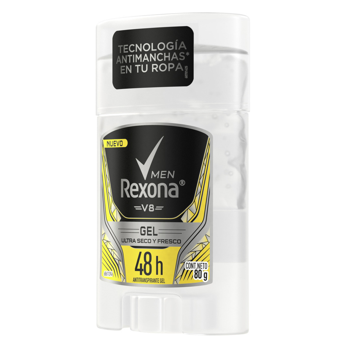 Antitranspirante en Gel Rexona V8 for Men 80g - 968437