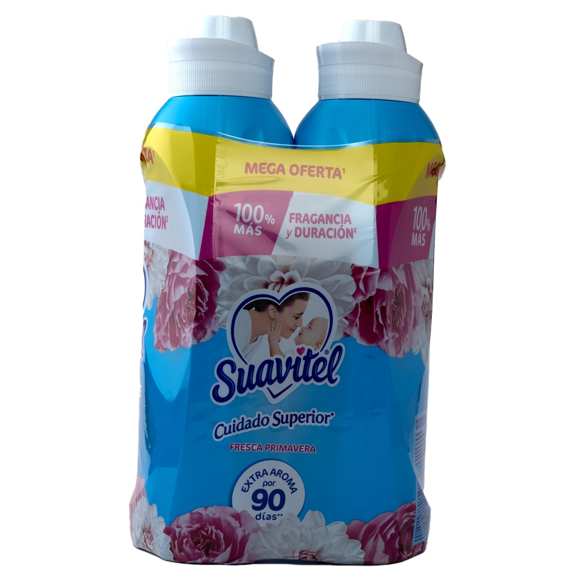Pack 2 Uds Suavizante Suavitel Cuidado Superior Fresca Primavera 2.8 L - 970351
