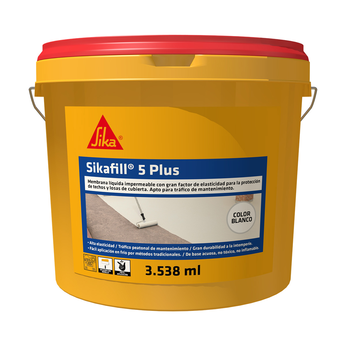 Impermeabilizante Sika Sikafill 5 Plus 1 Galón Blanco - 970503
