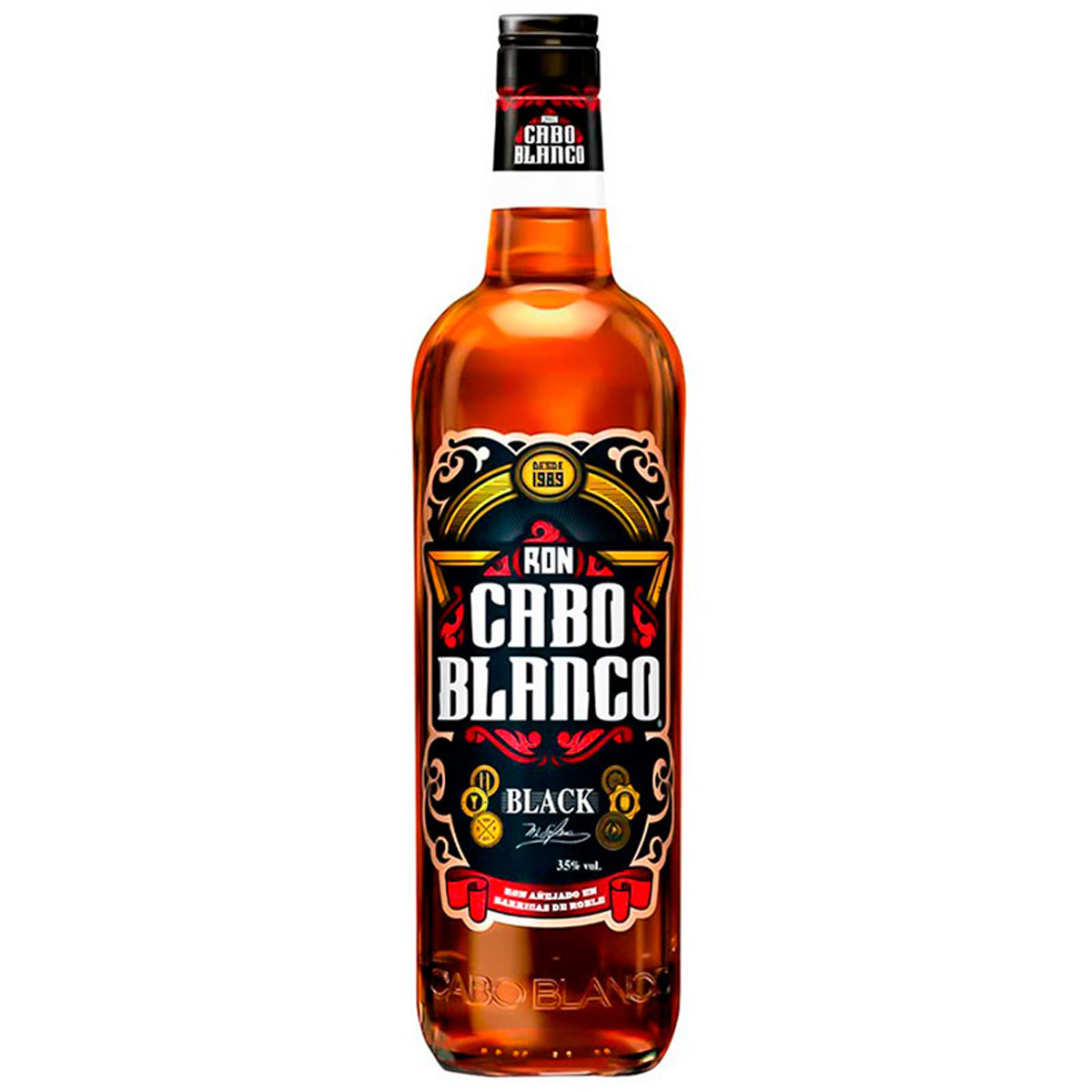 Ron Cabo Blanco Black 750ml - 970705
