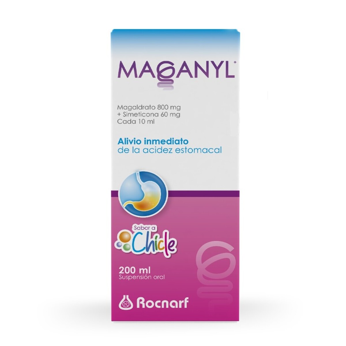 Jarabe Maganyl Chicle 200ml - 970827