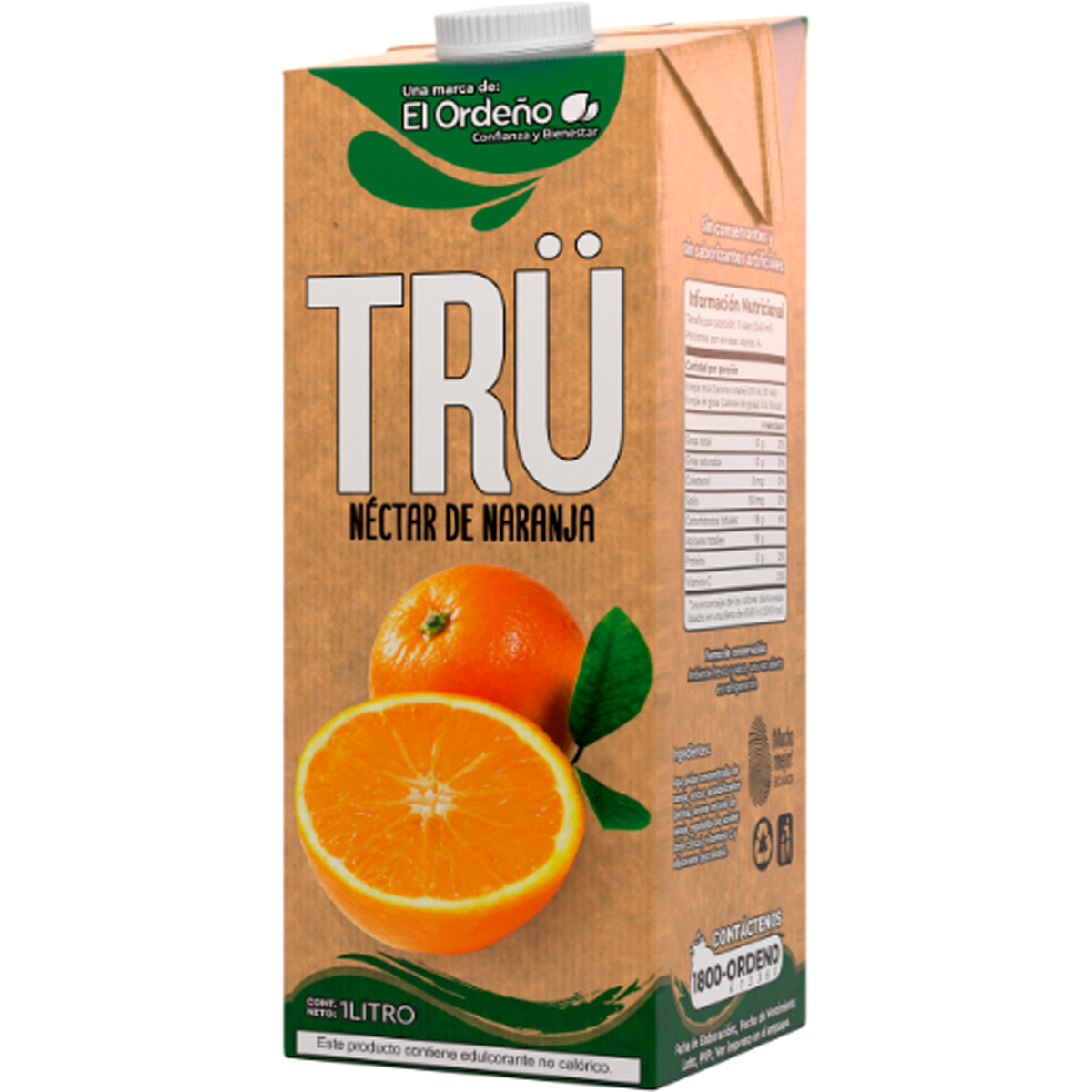 Jugo Néctar de Naranja Tru 1 L - 971260