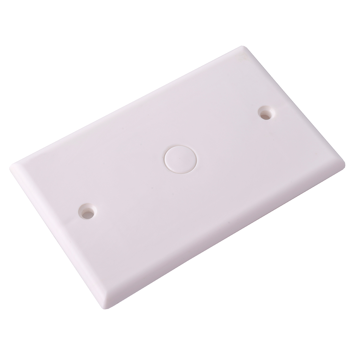 Tapa PVC Plastigama Perforada Rectangular Blanco 11cm - 971278
