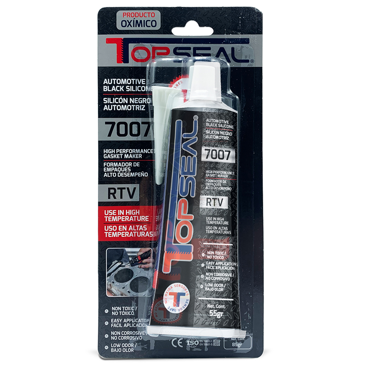 Silicón Topseal 7007 Negro 85g - 971910