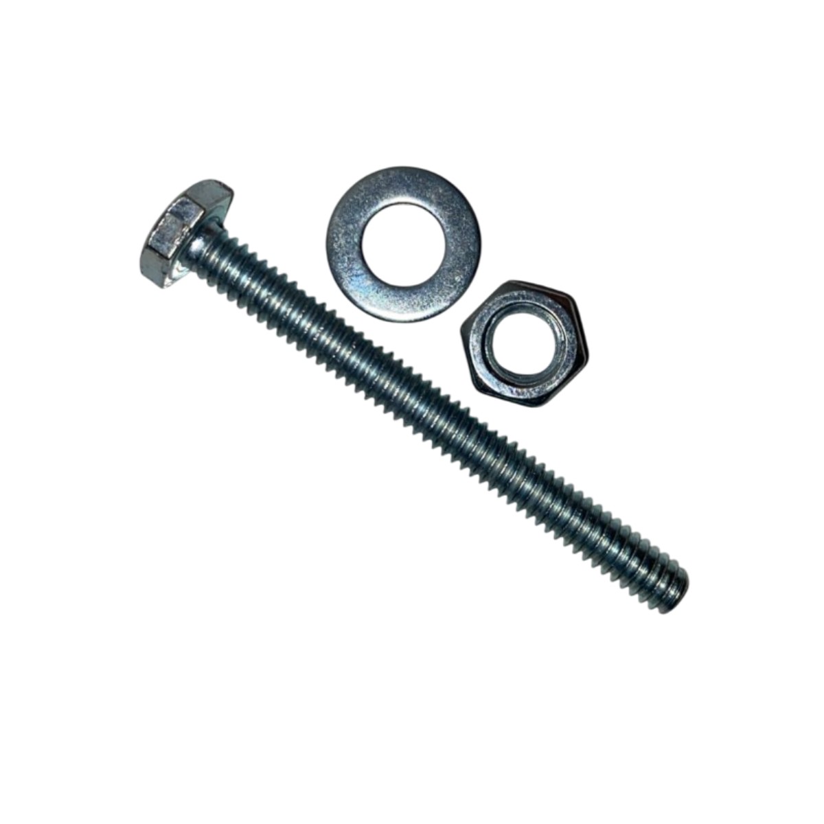 Perno Mamut Cabeza Hexagonal con Tuerca 1/4x2 1/2” - 4 Unidades - 971948