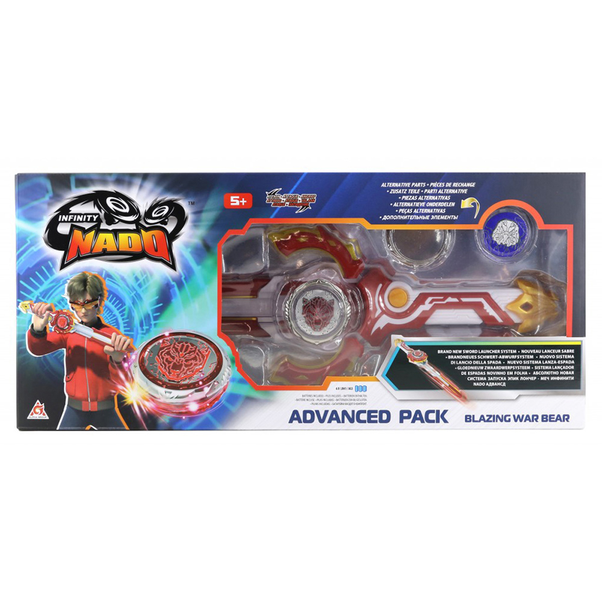 Set Avanzado Infinity Nado Blazing War Bear - 973744