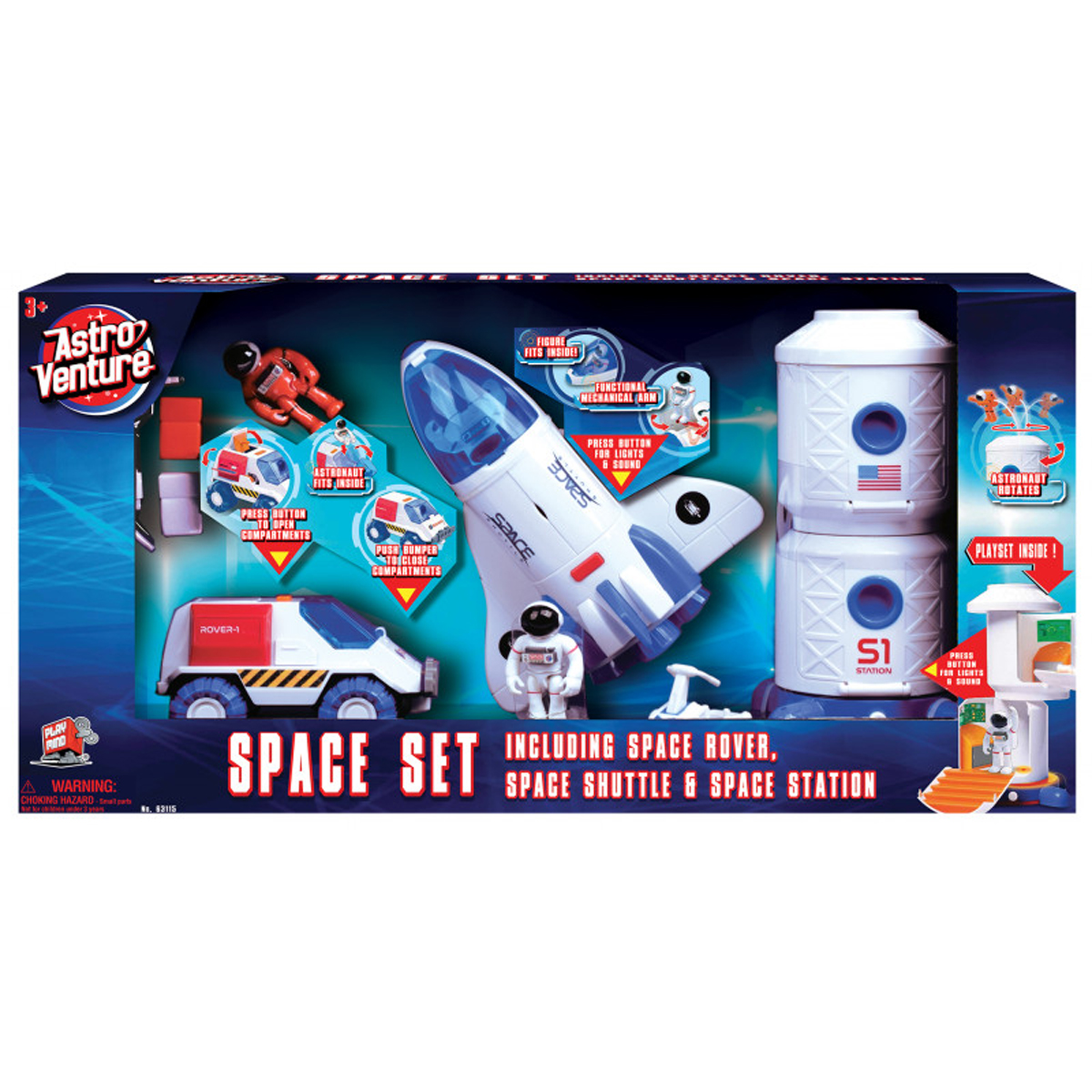 Set de Vehículos Espaciales Astro Venture - 975962
