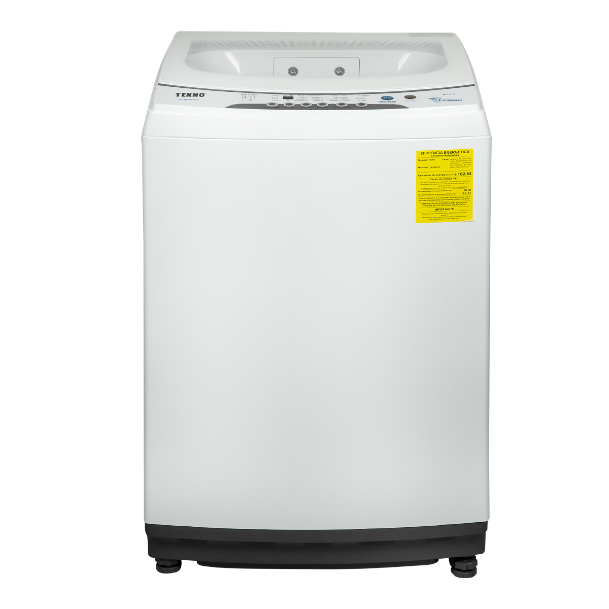 Lavadora Automática Tekno Carga Superior Blanca 16KG | TK-MAE120 - 976273