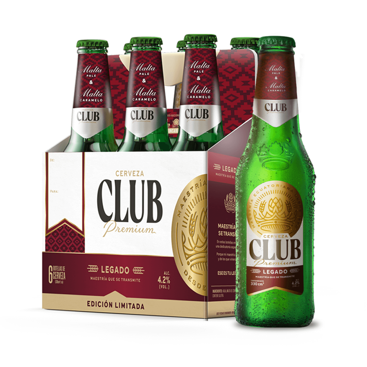 Club Premium Legado Cerveza Botella 6pack 330ml - 977425