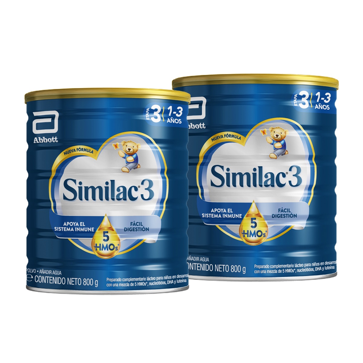 Pack 2 Uds Fórmula Similac 3 Prosensitive 800g - 977490