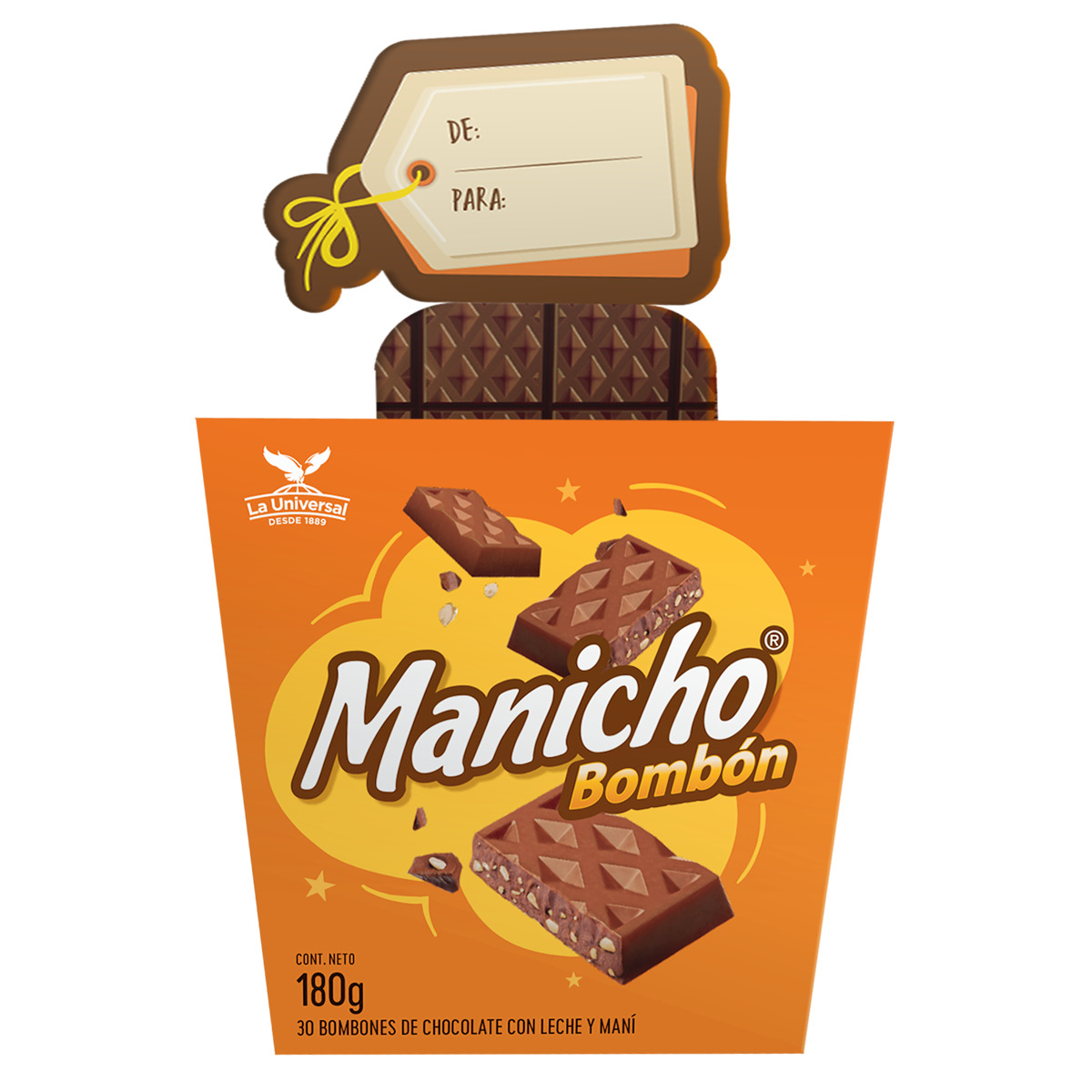 Manicho Bombom Estuche 180g - 979559