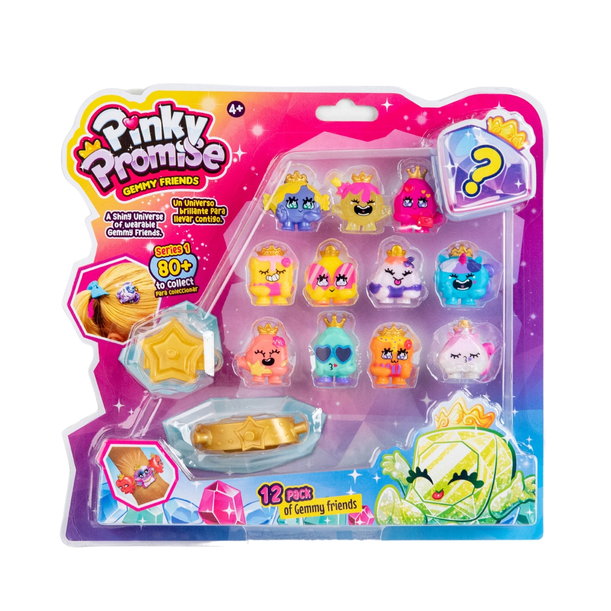 Set 12 Uds Figuras Pinky Promise - 979744