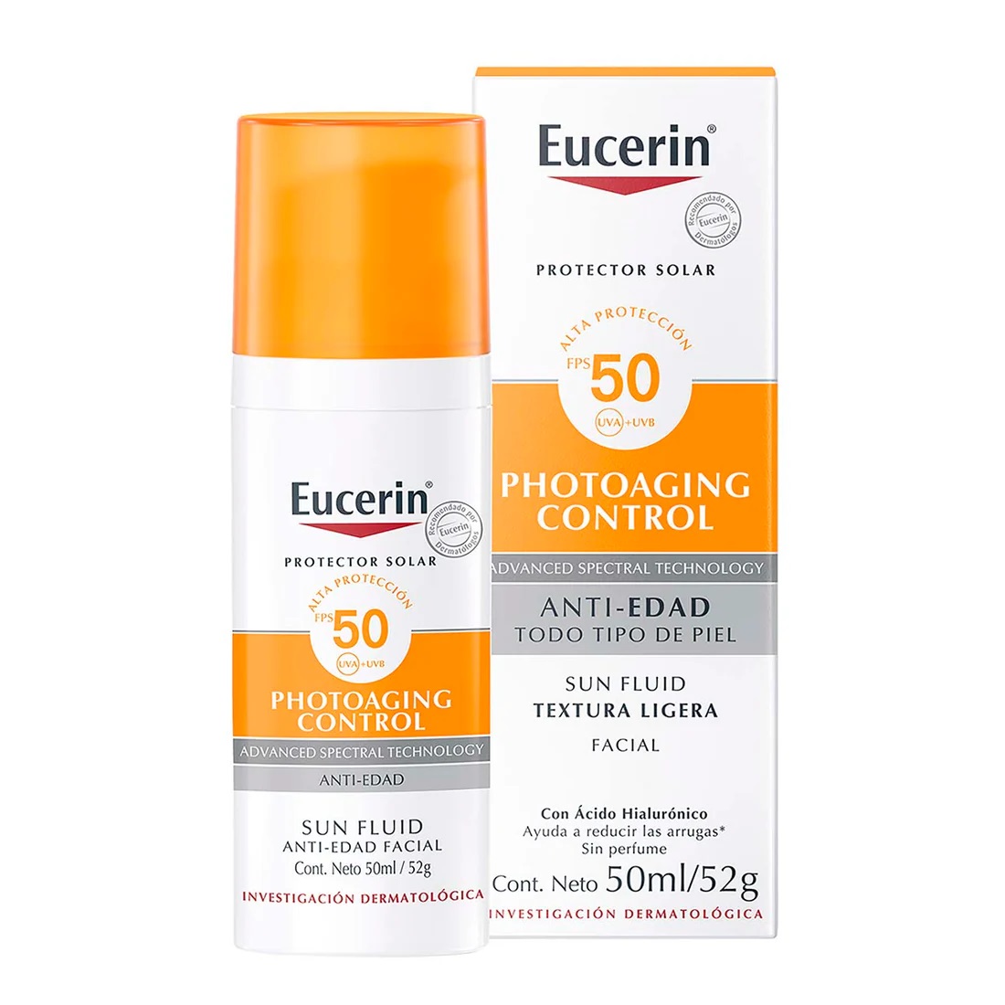 Protector Solar Facial Eucerin Photoaging Control FPS50+ - 50ml - 980248